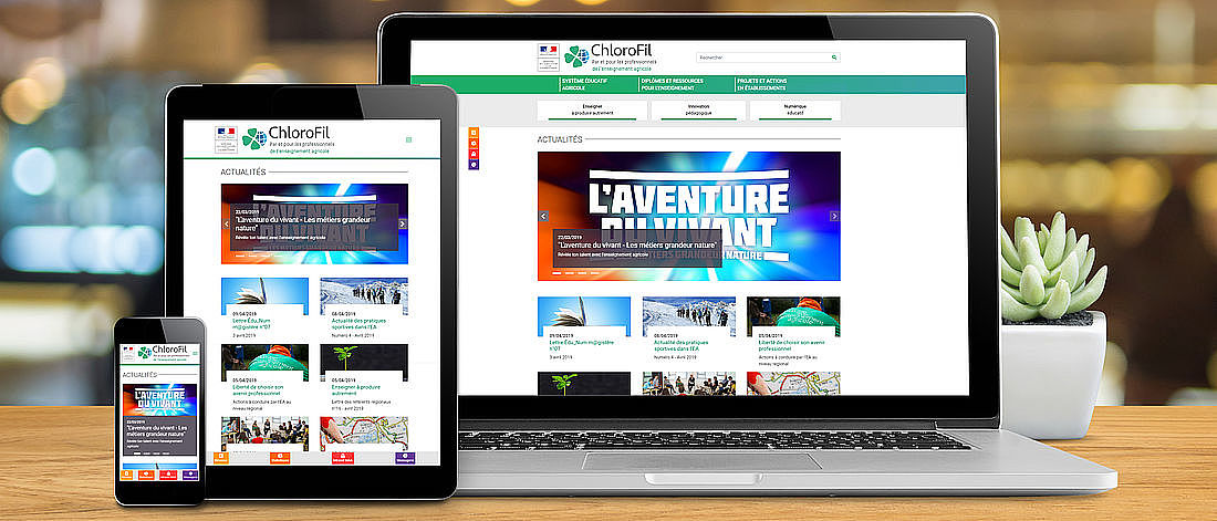 ChloroFil.fr - Par et pour les professionnels de l'enseignement agricole